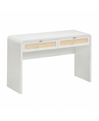 Click here for Tov Furniture Patty Rattan Console Desk prices
