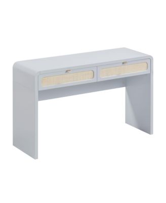 Click here for Tov Furniture Patty Rattan Console Desk prices