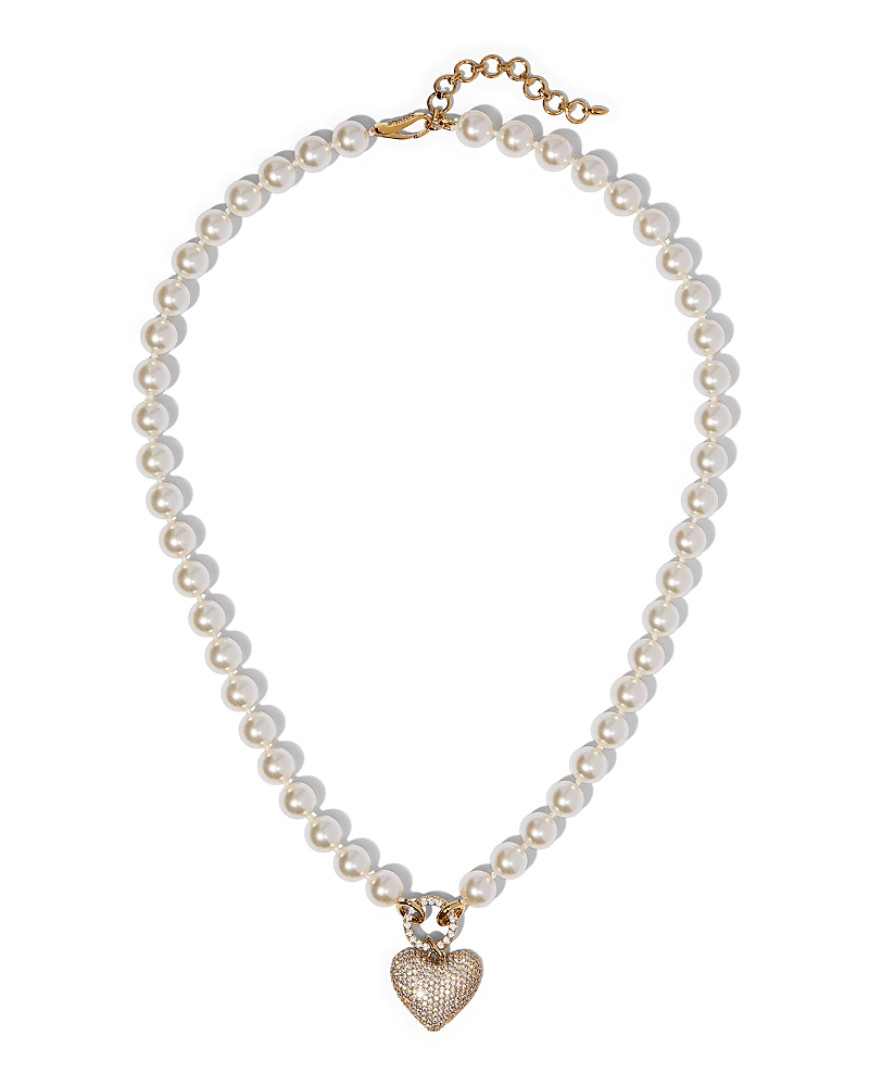 Click here for Nadri Poppy Pave Heart Pendant Necklace 18-20 prices