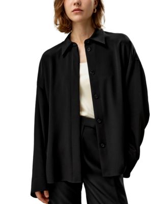 Click here for Lilysilk Relaxed Fit Drape Oversized Silk Shirt prices