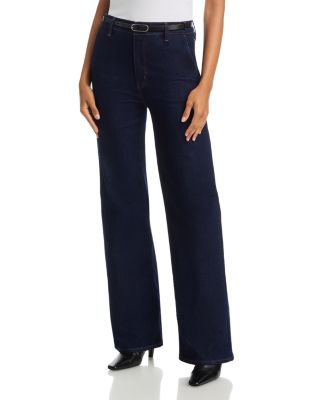 Click here for Frame The Straight High Rise Trouser Jean in Rinse prices