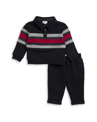Click here for Splendid Boys Striped Polo Sweater & Pants Set - B... prices