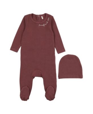 Click here for Pouf Unisex Embroidered Footie - Baby prices