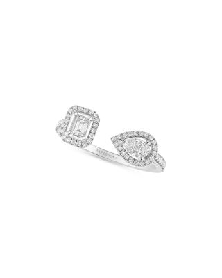 Click here for Messika 18K White Gold My Twin Diamond Pear & Emer... prices