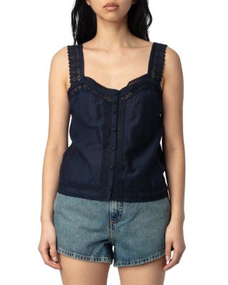 Click here for Zadig & Voltaire Celite Tomboy Top prices