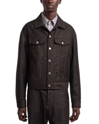 Click here for Emporio Armani Denim Effect Wool Jacket prices