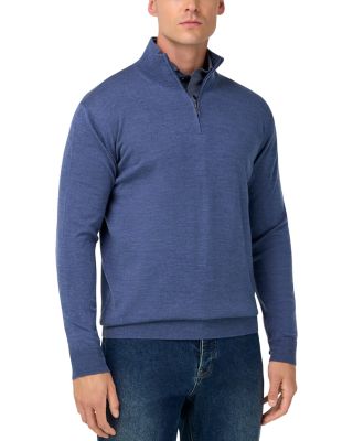 Click here for Boggi Milano Extra Fine Merino Wool Half Zip Sweat... prices