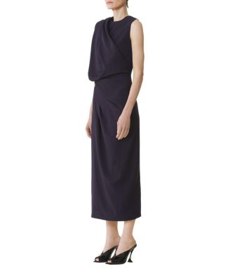 Click here for Lanvin Midi Dress in Flannel prices