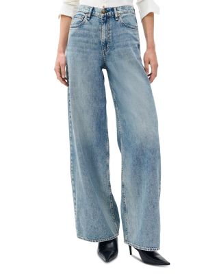 Click here for rag & bone Featherweight Sofie High Rise Jeans in... prices