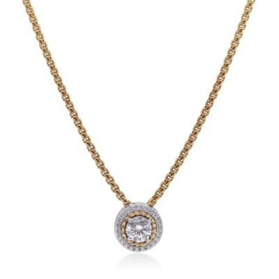 Click here for Alor Day Diamonds Round Pendant Necklace  1.15 Tcw... prices