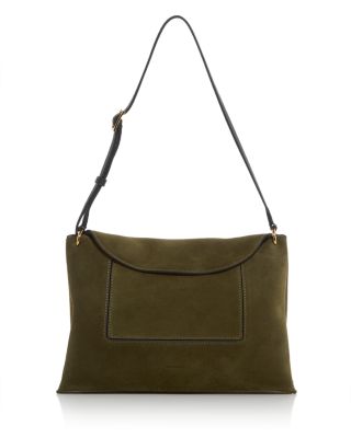 Click here for Wandler Penelope Slouch Bag in Suede prices