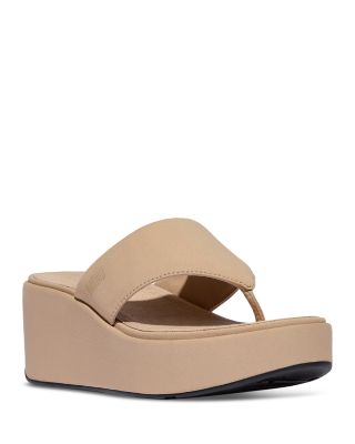 Click here for FitFlop Womens Platform Wedge Thong Sandals prices