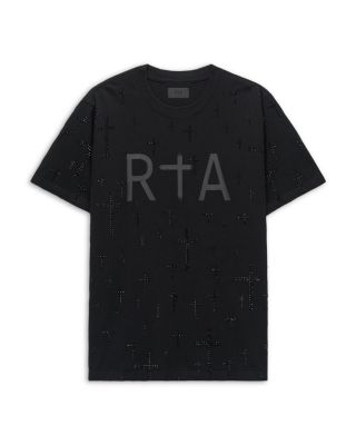 Click here for RtA Liam Black Crystal Logo Tee prices