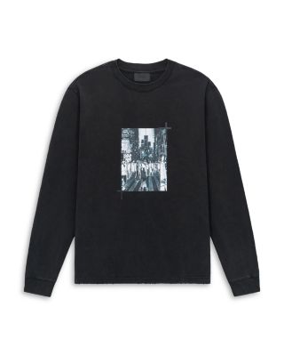 RtA Lawrence Vintage Black Cctv Stream Long Sleeve Tee