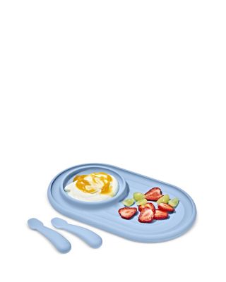 Click here for Oxo Tot Textured Plate & Spoons Set prices