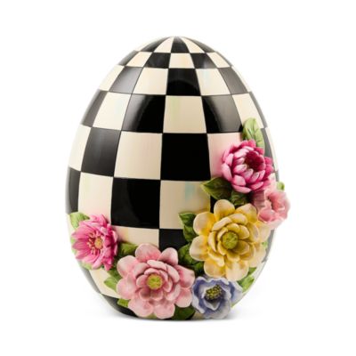 Click here for MacKenzie-Childs Frolic Spring Floral Tabletop Egg prices