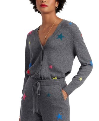 Click here for Chinti & Parker Womens Wool Cashmere Star Cardigan prices