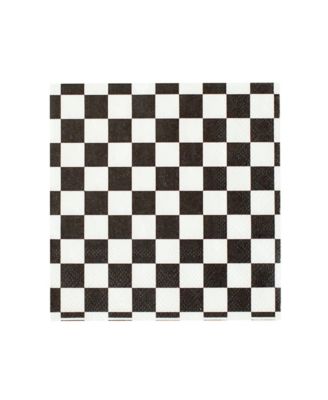 Click here for Jollity & Co. Checkered Paper Large Napkins  Set o... prices