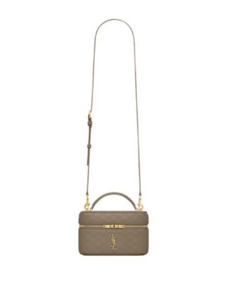 Click here for Saint Laurent Gaby Vanity Crossbody Top Handle Bag prices
