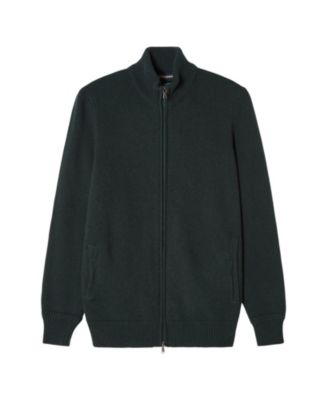 Click here for Robert Talbott Graham Cashmere Blend Full Zip Swea... prices