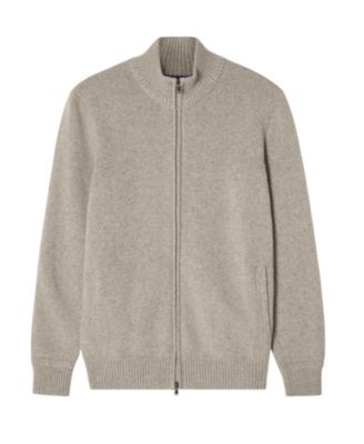 Click here for Robert Talbott Graham Cashmere Blend Full Zip Swea... prices