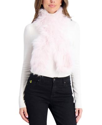 Click here for Gorski Cashmere Goat Knit Pull-Through Scarf prices