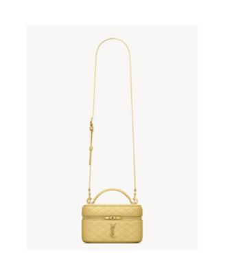 Click here for Saint Laurent Gaby Vanity Crossbody Top Handle Bag prices