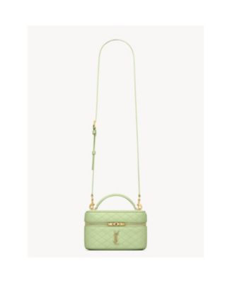 Click here for Saint Laurent Gaby Vanity Crossbody Top Handle Bag prices