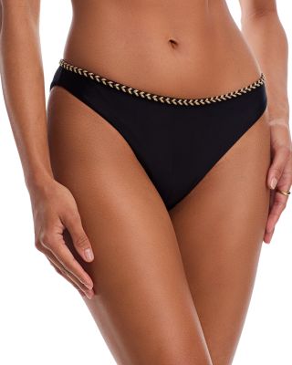 Click here for Ramy Brook Braided Mona Bikini Bottom prices