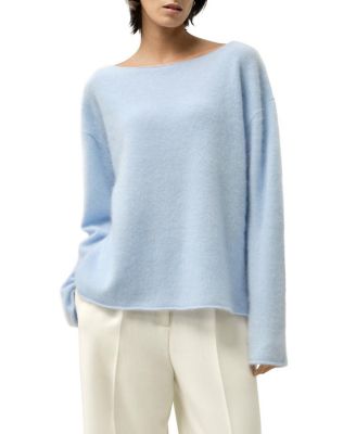 Click here for Lilysilk Boat-Neck Brushed Cashmere Sweater prices