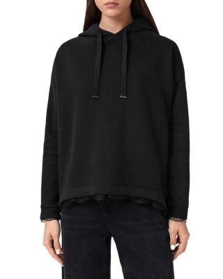 Click here for Allsaints Nia Lace Trim Hoodie prices