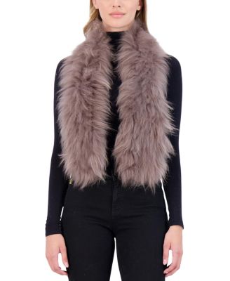 Click here for Gorski Cashmere Goat Knit Pull-Through Scarf prices