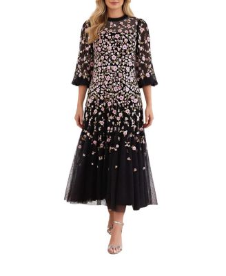 Click here for Needle & Thread Sylvia Round Neck Ankle Gown prices