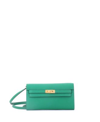 Click here for Pre-Owned HERMES Kelly To Go Wallet Evercolor prices