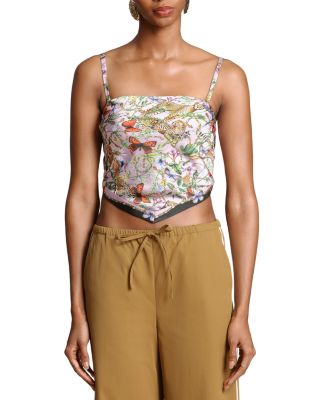 Click here for Avec Les Filles Scarf Top prices