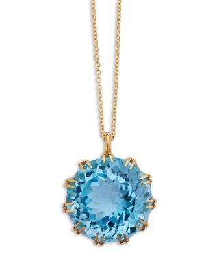 Click here for Ileana Makri 18K Yellow Gold Fine Crown Blue Topaz... prices