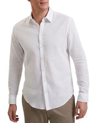 Click here for Ted Baker Prynn Linen & Cotton Shirt prices