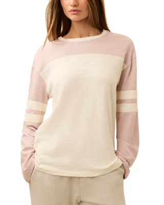 Click here for Faherty Sunwashed Slub Varsity Tee prices