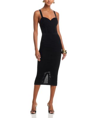 Click here for LAgence Michelle Bra Cup Pointelle Dress prices