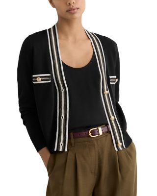 Click here for Reiss Danny Interest Cardigan prices