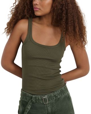 Click here for Alex Mill Mckenna Slim Fit Ribbed Tank prices