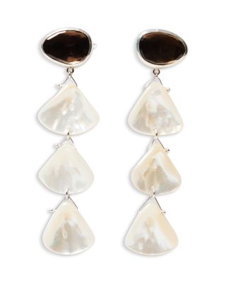 Click here for Chan Luu Smokey Quartz & Mother Of Pearl Linear Dr... prices