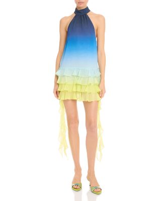 Click here for Casablanca Silk Ruffle Dress prices