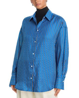 Click here for Toteme Oversized Striped Shirt prices