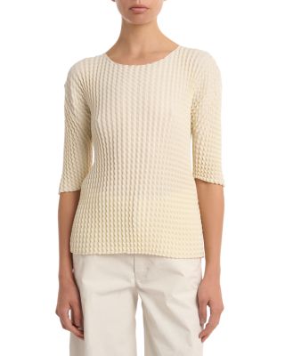 Click here for Pleats Please Issey Miyake Spongy Pleated Top prices