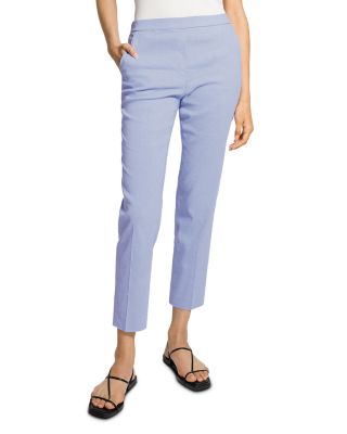 Click here for Theory Treeca Good Linen Pull-On Pants prices
