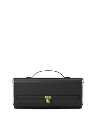 Michael Kors Hamilton Moderne Medium Leather Clutch | Bloomingdale's ...