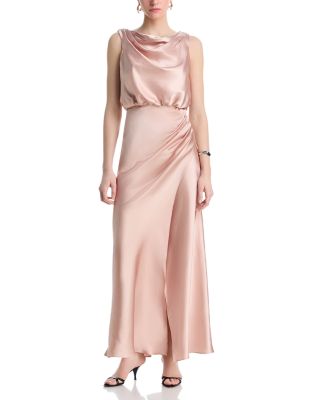 Click here for Aqua Draped Maxi Dress - Exclusive prices