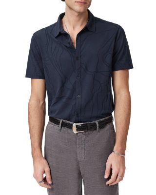 Click here for John Varvatos Elio Tangled Burnout Shirt prices