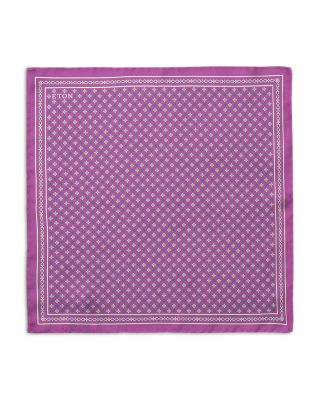 Click here for Eton Floral Silk Twill Pocket Square prices
